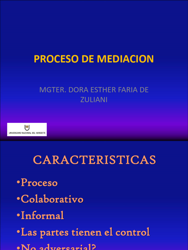 PROCESO DE MEDIACION - POWER | PDF