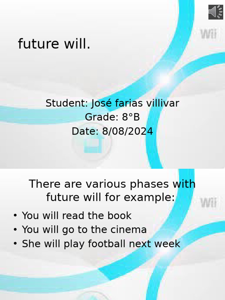 Future Will | PDF