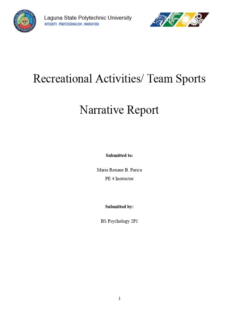 BS Psychology 2P1 - Narrative Report | PDF