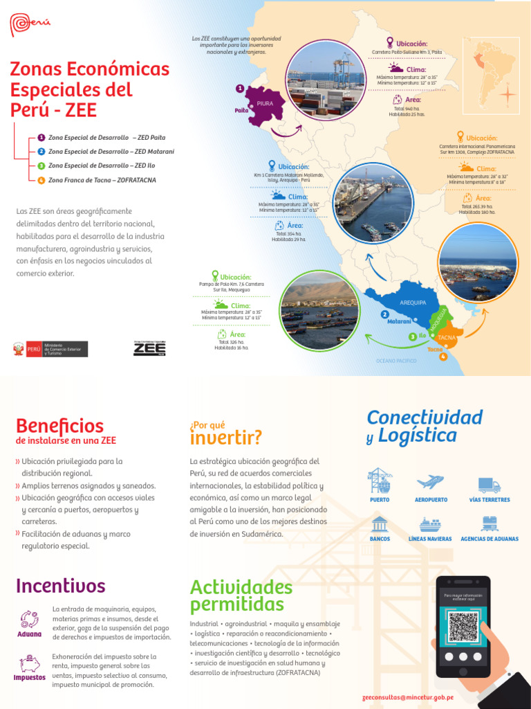 Zonas Económicas Especiales en Perú | PDF | Perú | Economias
