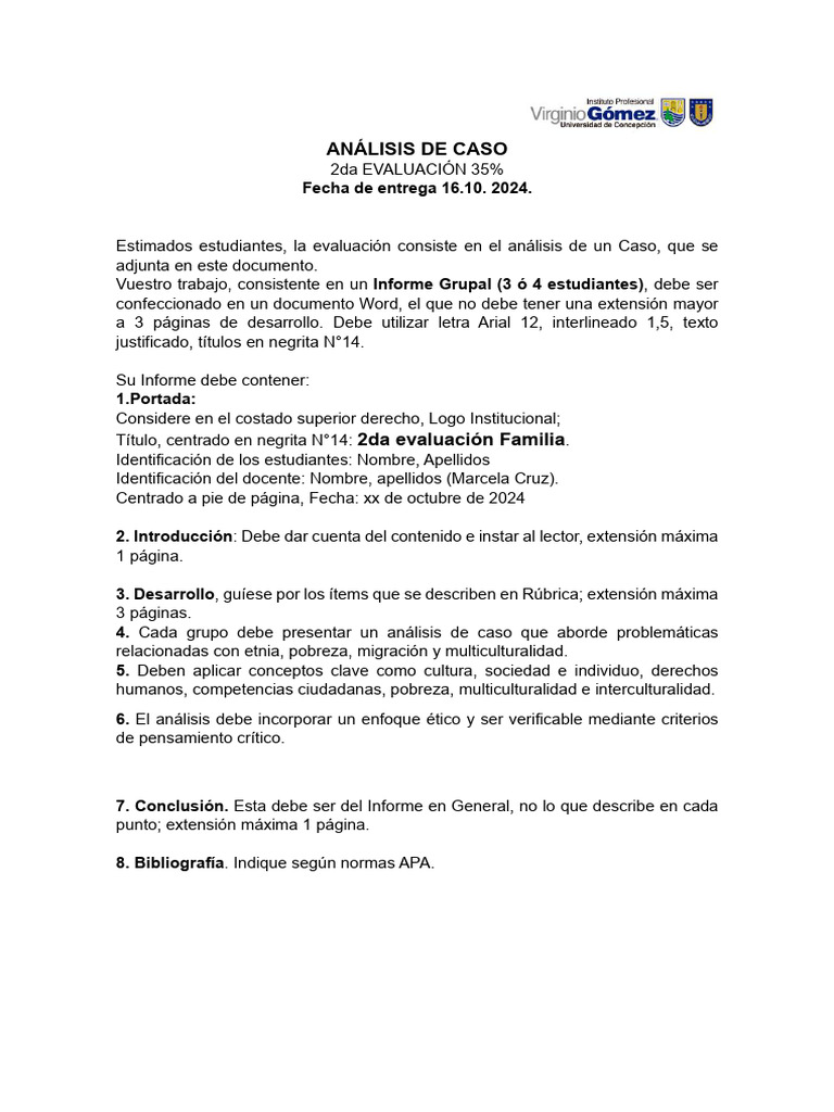 PAUTA DE CORRECCIÓN. 2da Eval CULT | PDF