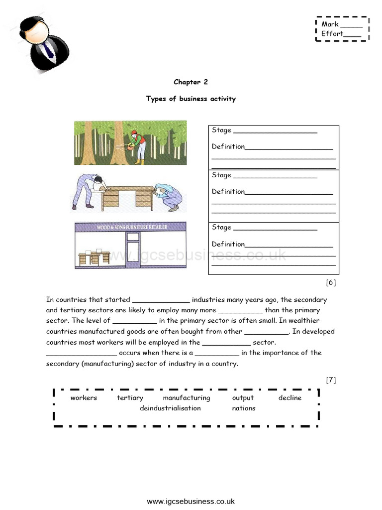 Types of Business Activity | PDF