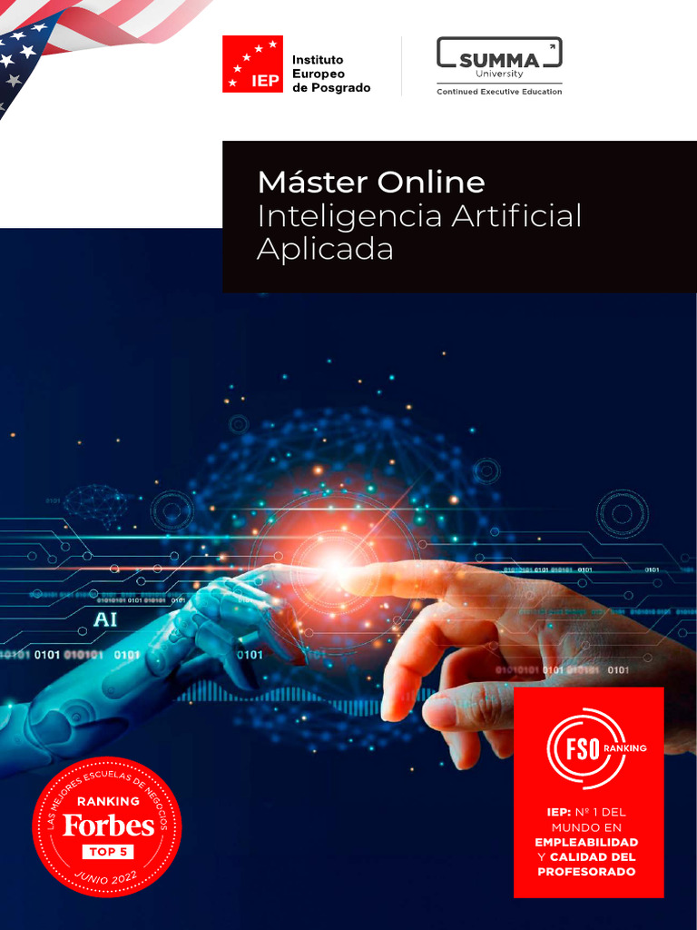 IEP SUMMA Master Online Inteligencia Artificial Aplicada | PDF