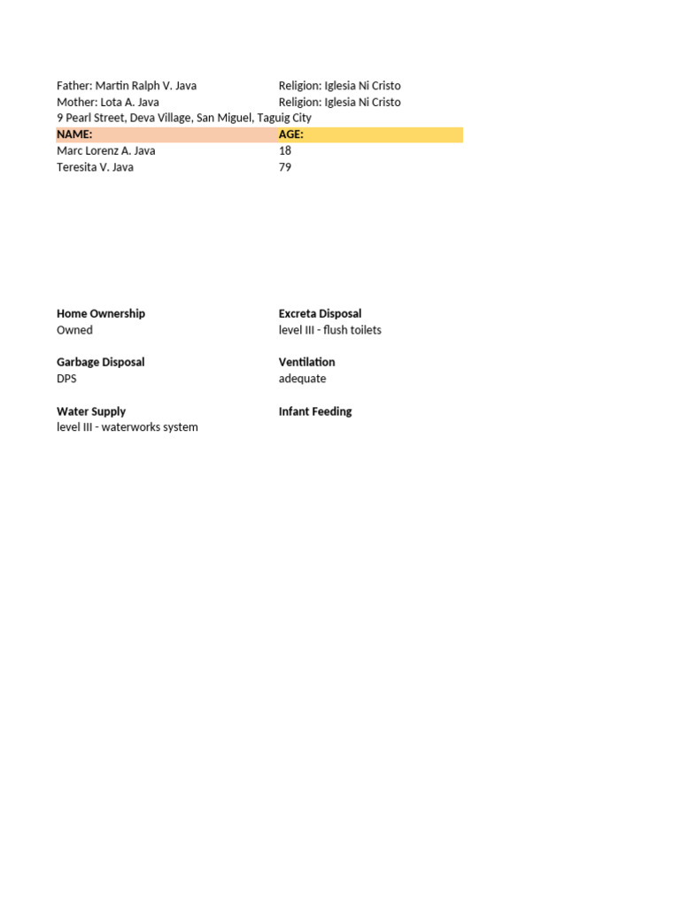 Survey Form Java BSMT2A | PDF Survey Form Java BSMT2A | PDF
