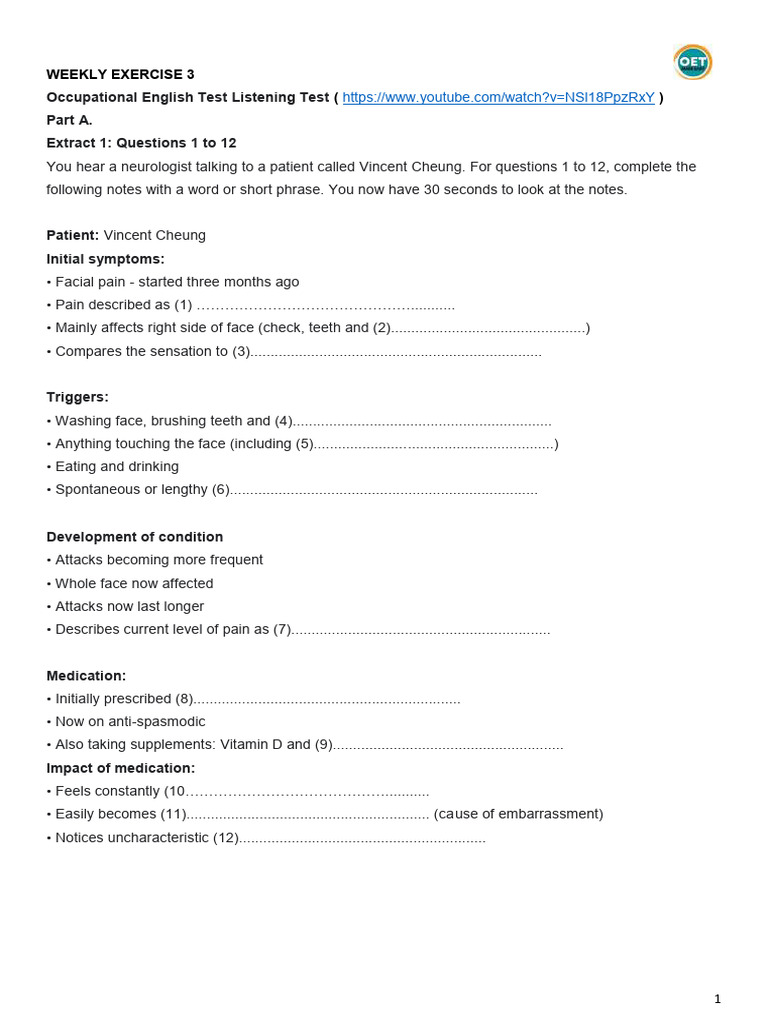 Weekly Exercise 3 | PDF