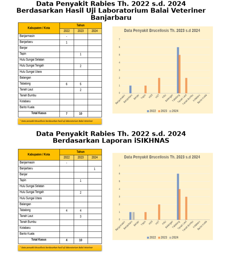 Positif Rabies 2022-2024 | PDF