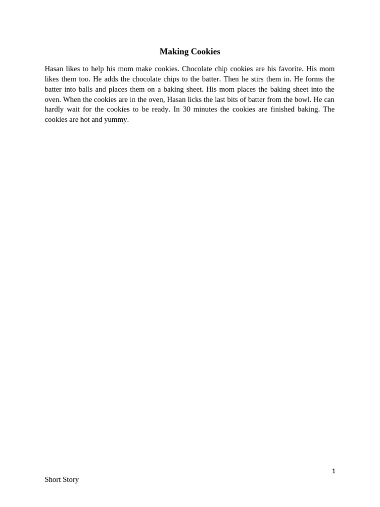 Short Stories 3 Grade | PDF