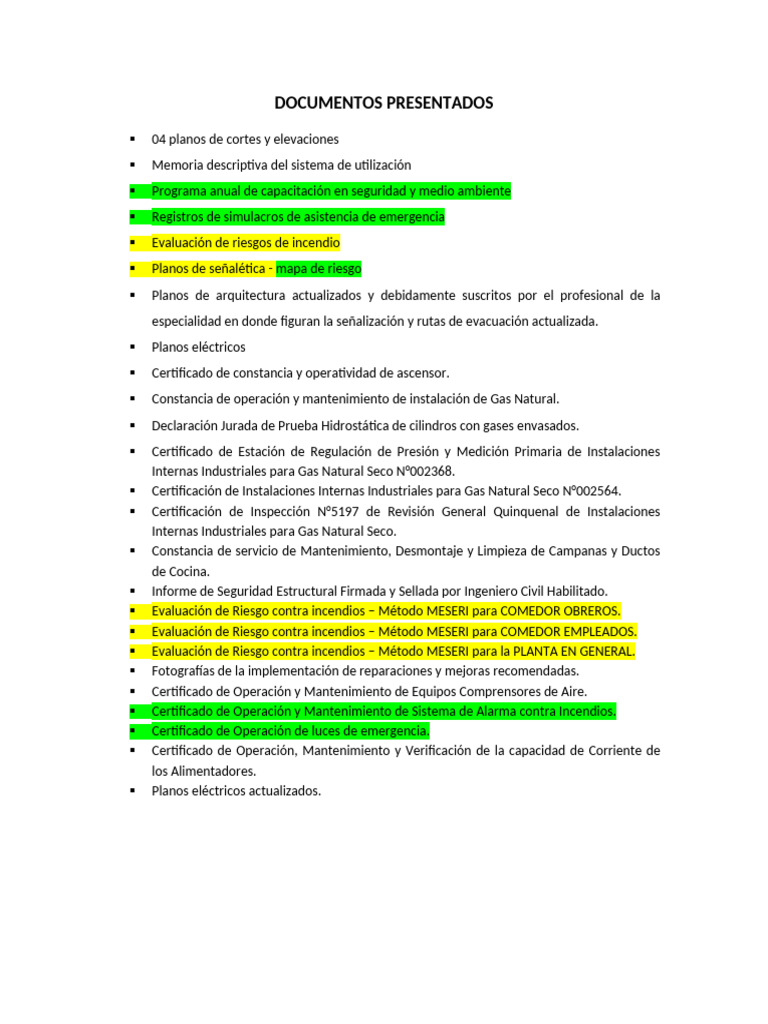 Documentos Itse - Acsa Dos | PDF