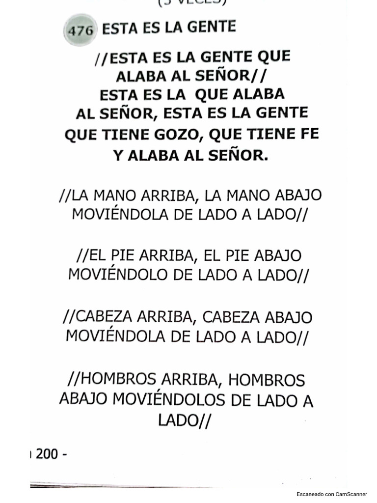 Esta Es La Gente Que Alaba Al Señor | PDF