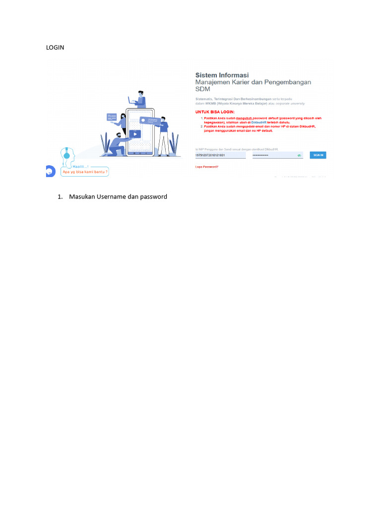 Panduan Unggah TNA | PDF