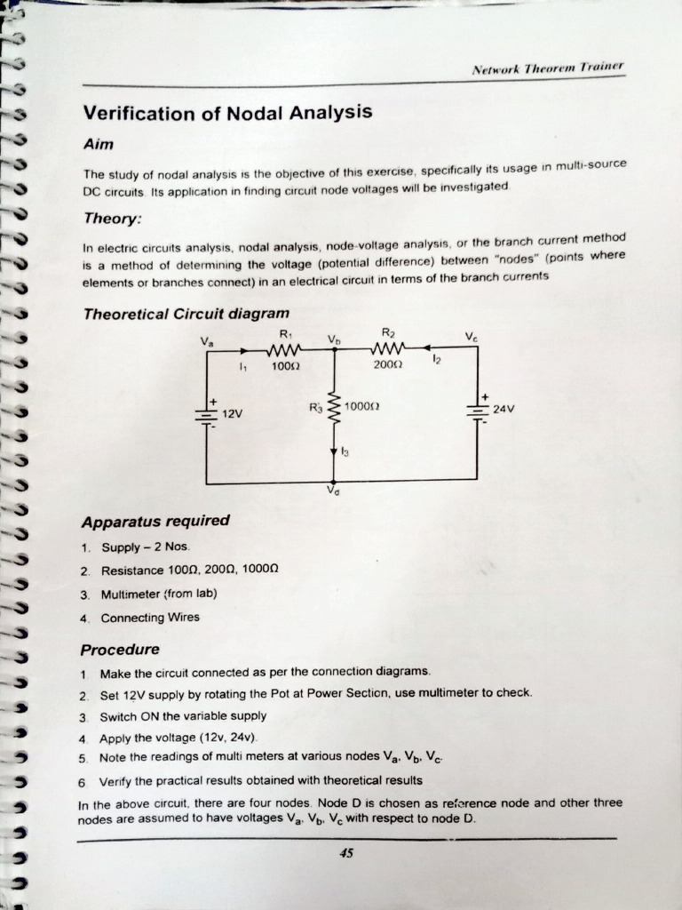 Nodal and Mesh analysis (1) | PDF