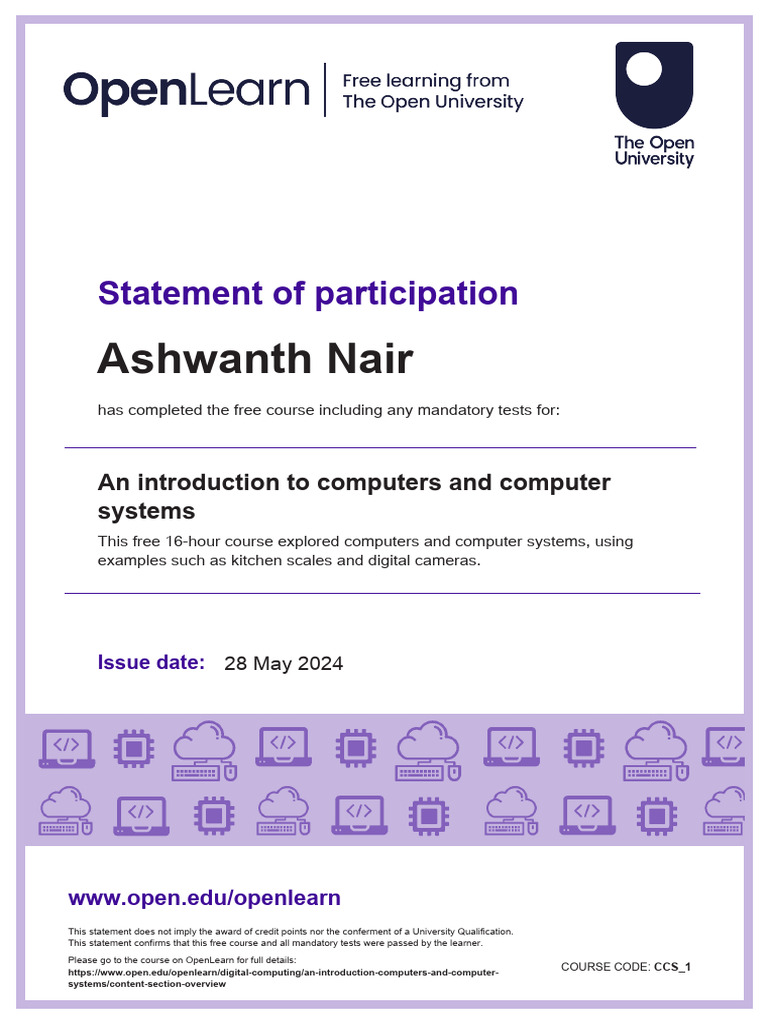 CCS 1 Certification | PDF