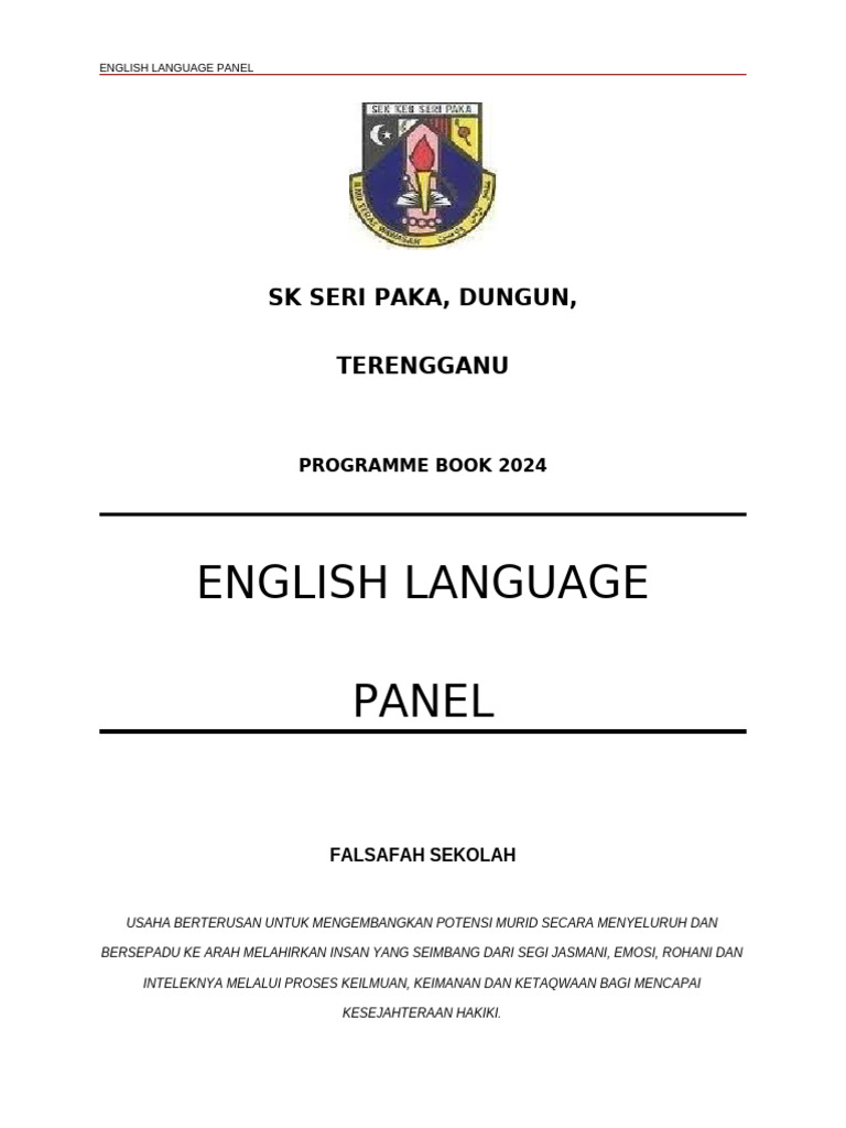 Buku Program English 2023 | PDF