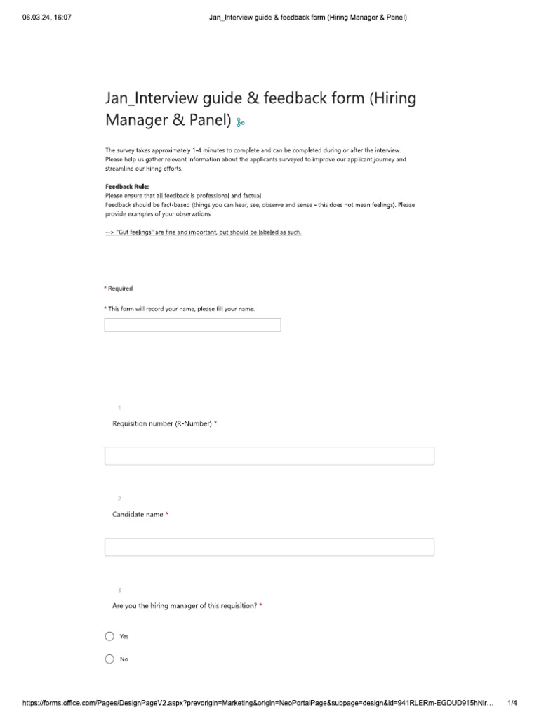 TA Feedback Form | PDF