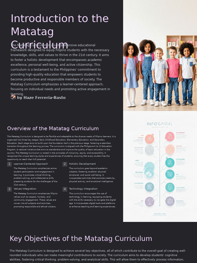 3 - Introduction To The Matatag Curriculum | PDF