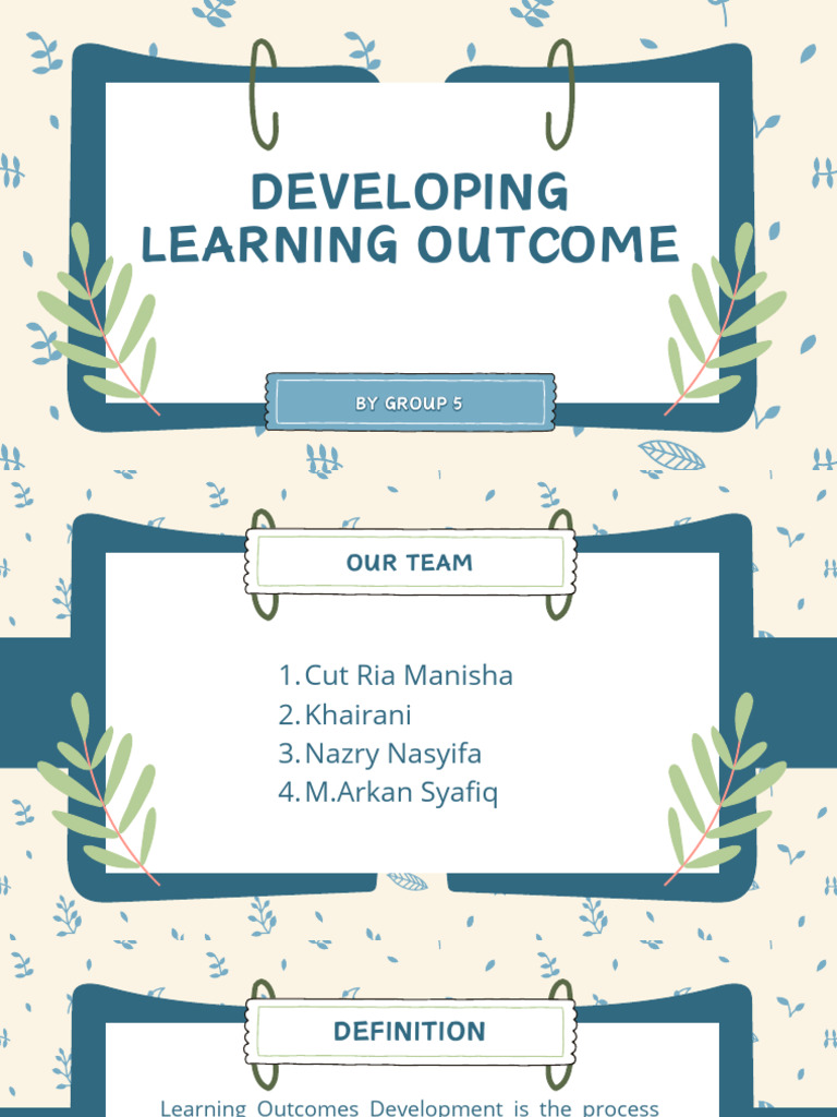 ENGLISH TEACHING PLANNING GRUOP 5 | PDF