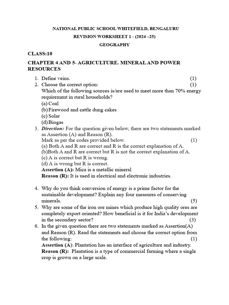 CL10-GEO-L4 and.5-WORKSHEET | PDF