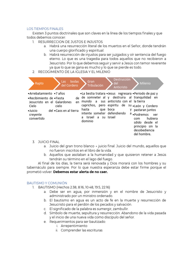 Los Tiempos Finales | PDF