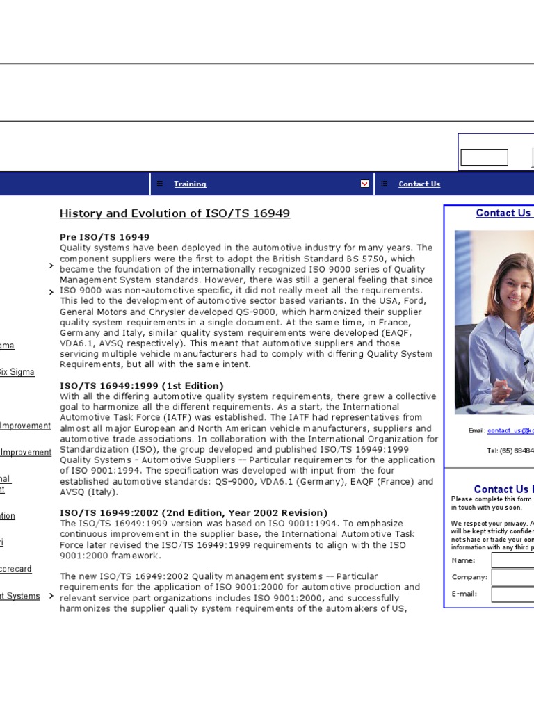 Evolution of Standard | PDF | Quality Management System | Iso 9000