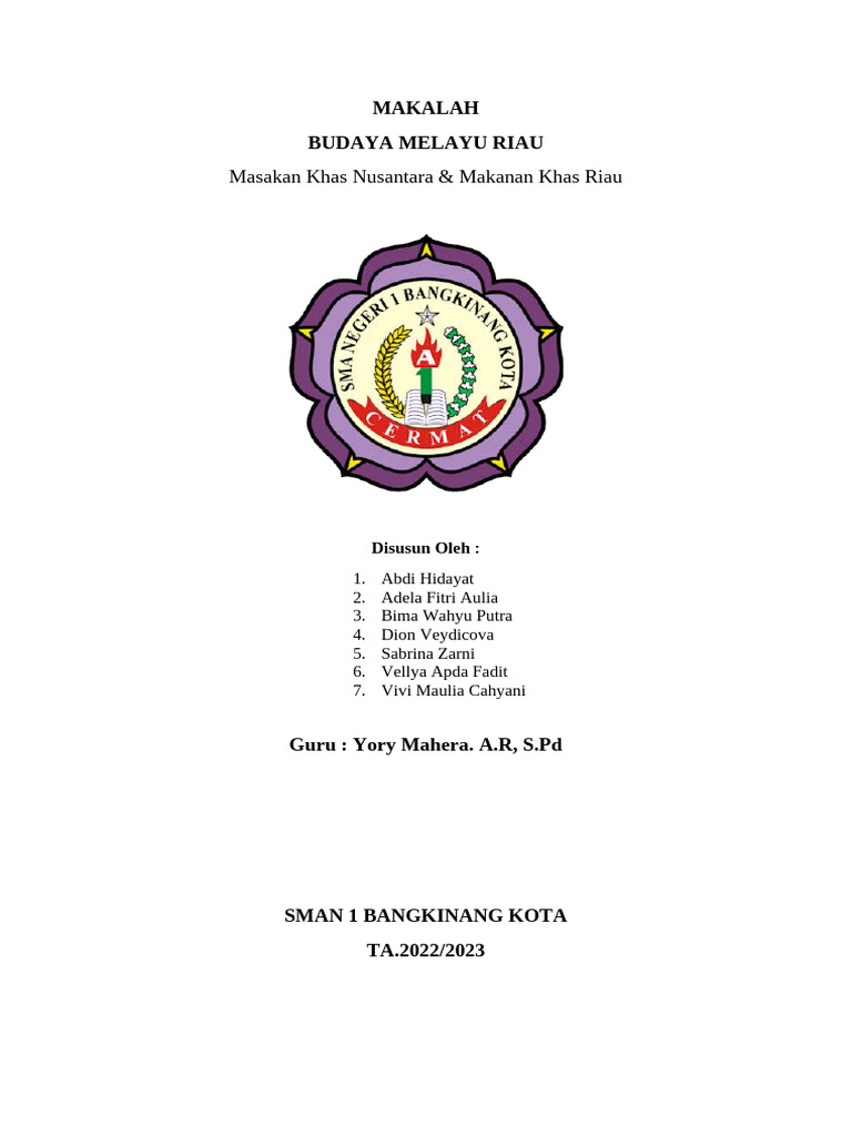 MAKALAH BMR KELOMPOK 2 | PDF