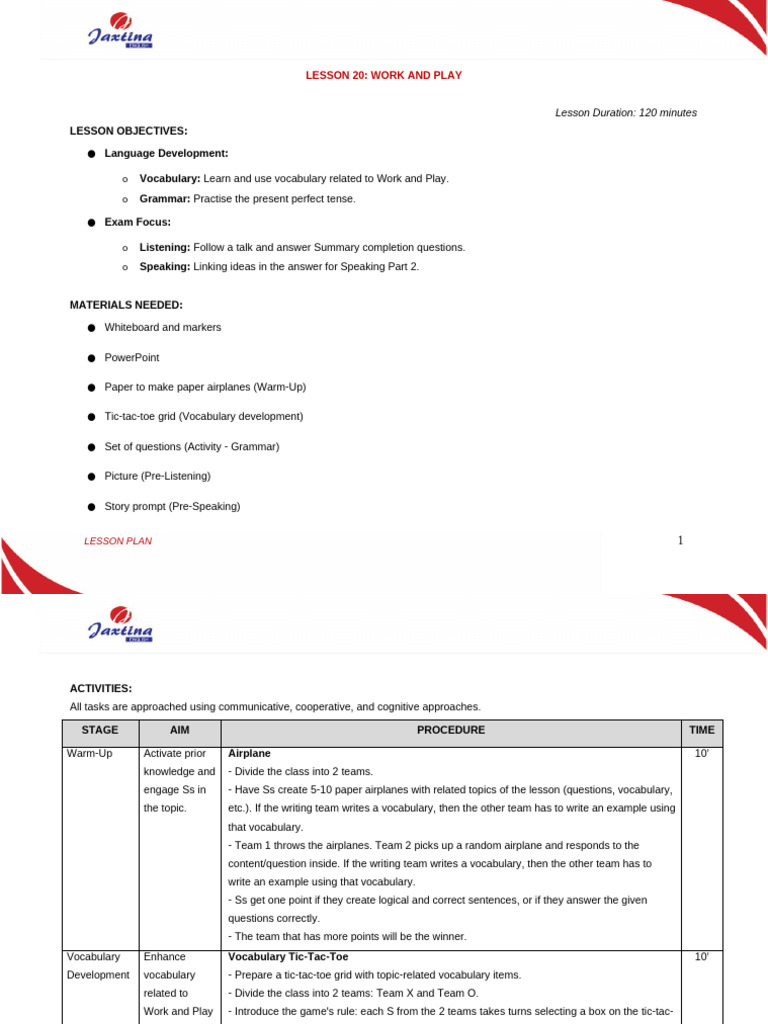 Ae Lp Lesson 20 2nd Check Pdf