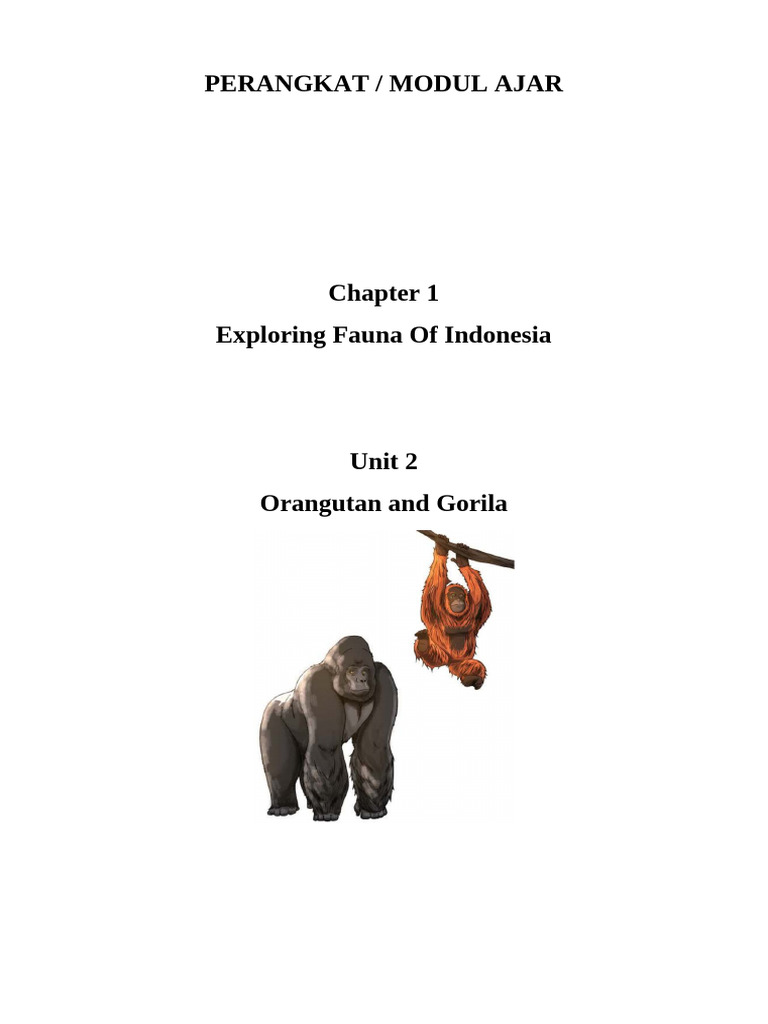 Modul Ajar Chapter 1 Unit 2 | PDF
