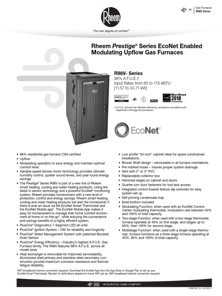 Specification Sheet | PDF
