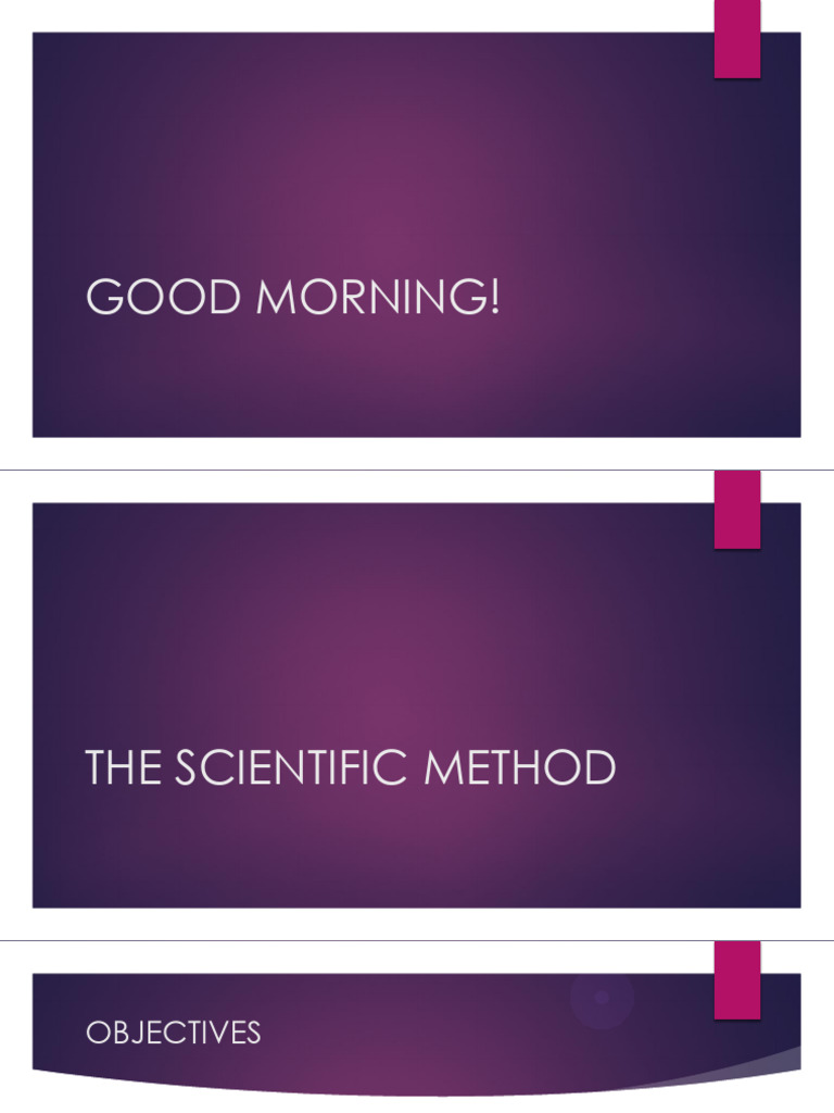 Chapter 6 Scientific Methods | PDF