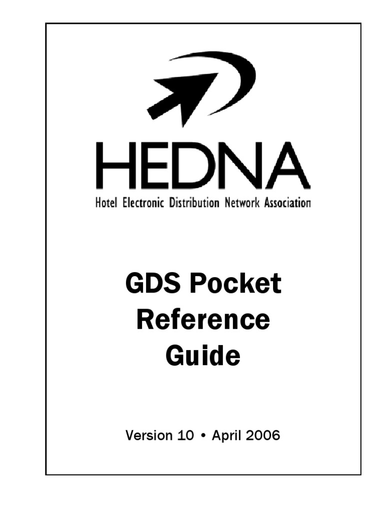GDS Pocket Reference Guide: Version 10 - April 2006 | PDF | Travel ...