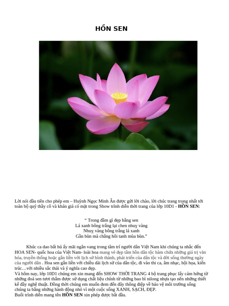 HỒN SEN | PDF