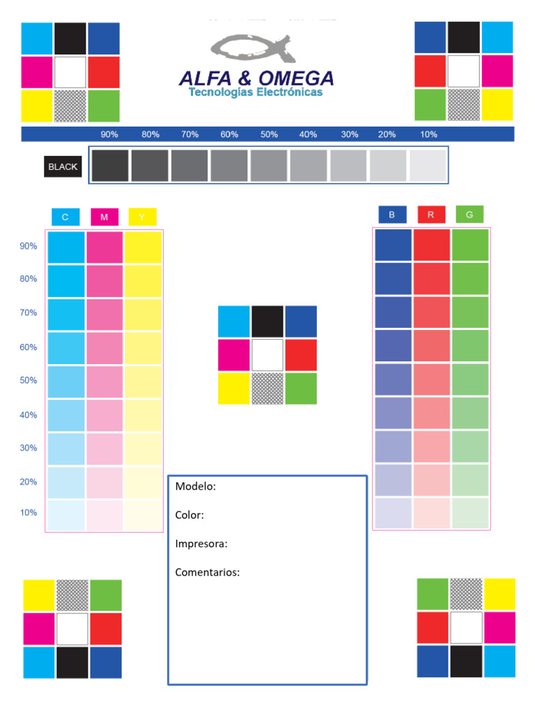 Color Test Pattern | PDF