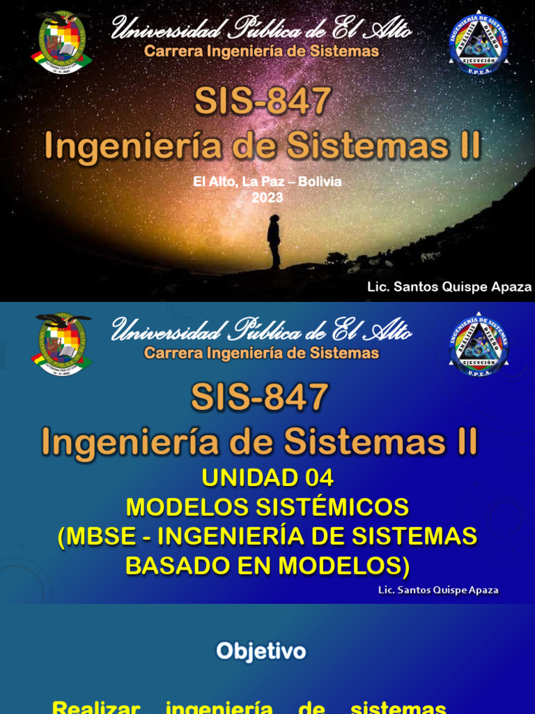 04 - Modelos Sistémicos MBSE | PDF