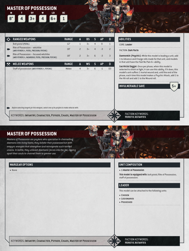 Master of Possession | PDF