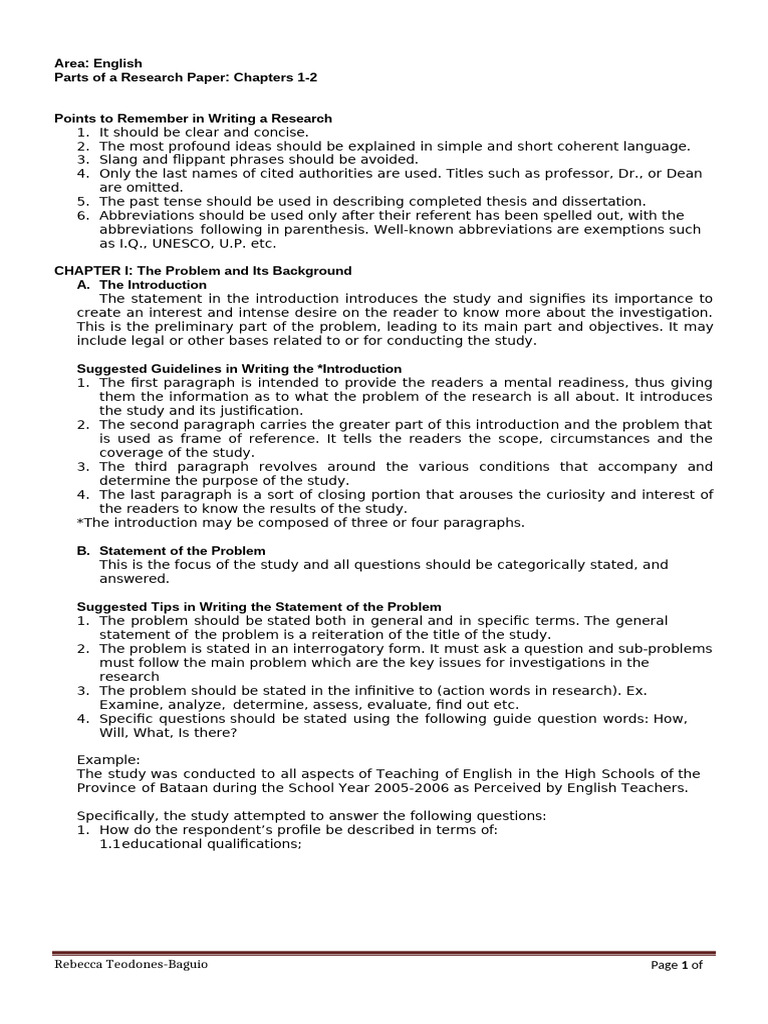 research handouts | PDF