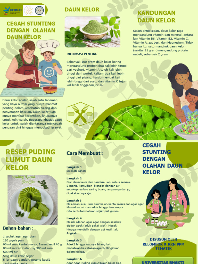 Leaflet Daun Kelor | PDF