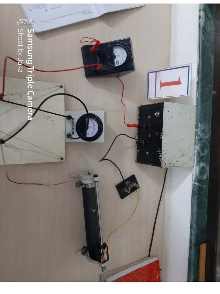Phy Practical Circuit Demo | PDF