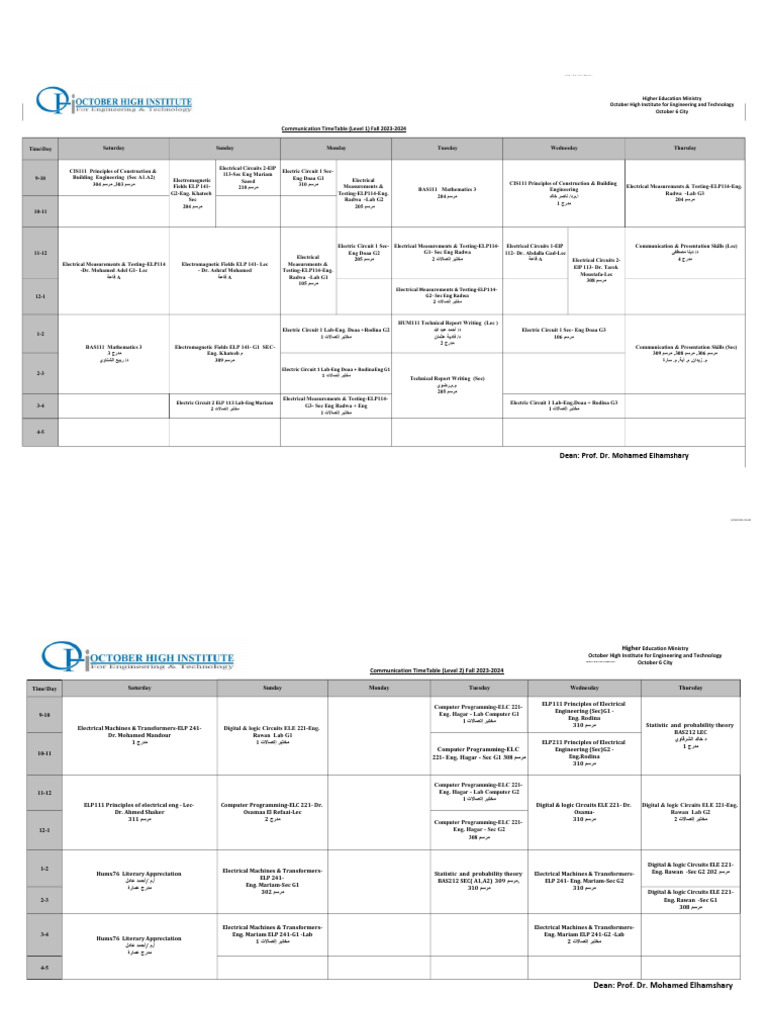 292_Communication Fall 2023-2024 | PDF