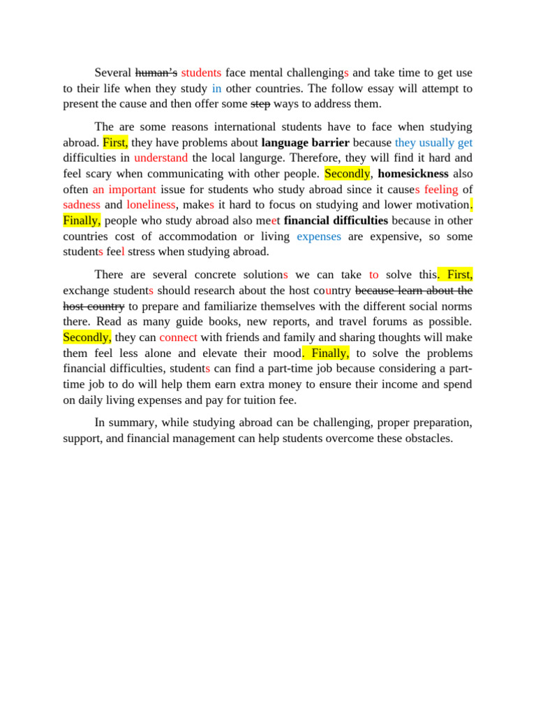 ESSAY TOPIC 7 - SILA - Corrected | PDF | Career & Growth | Social Science