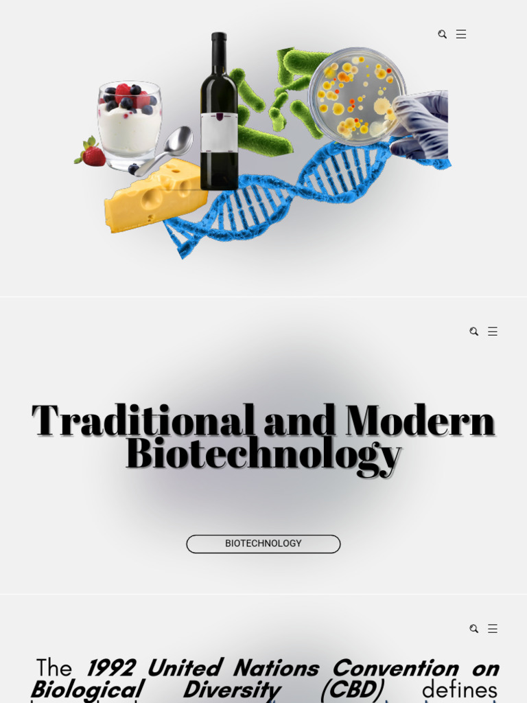 Quarter 2 - 1. Traditional and Modern Biotechnology | PDF | Wellness