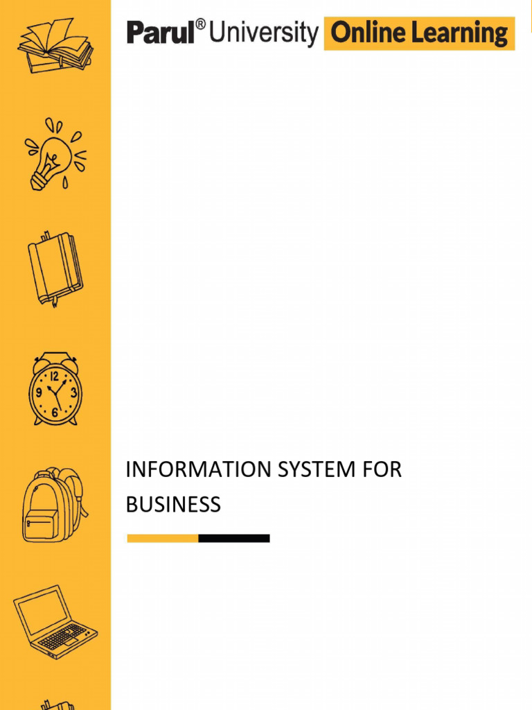 Lecture Notes Information Systems For Business Pdf