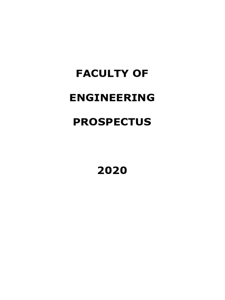 Fe Prospectus 2020 | PDF