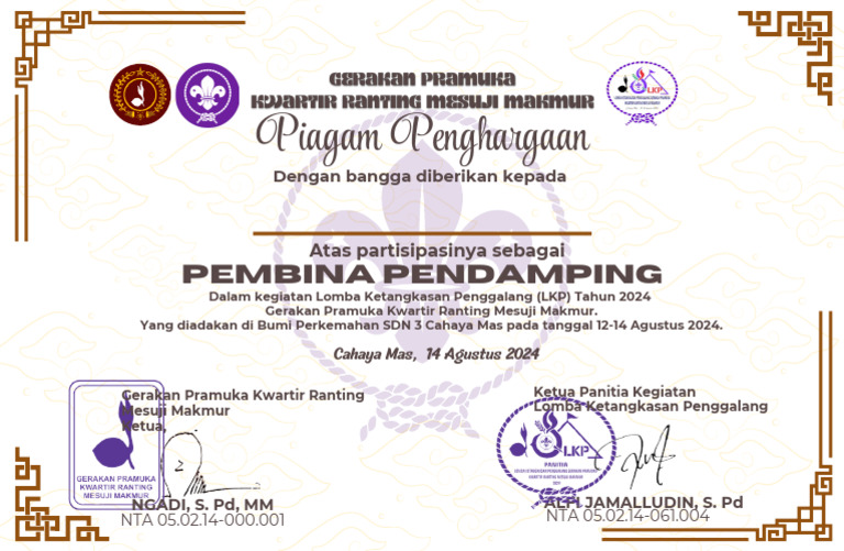 Piagam Bindam | PDF