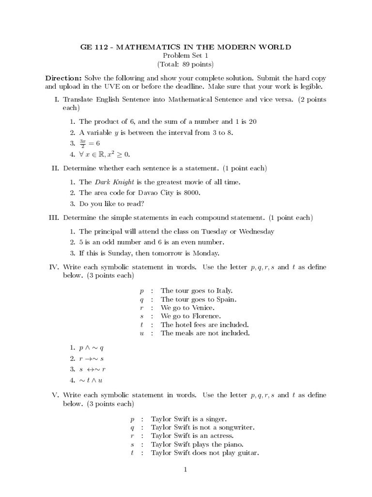 Pset 1 Pdf