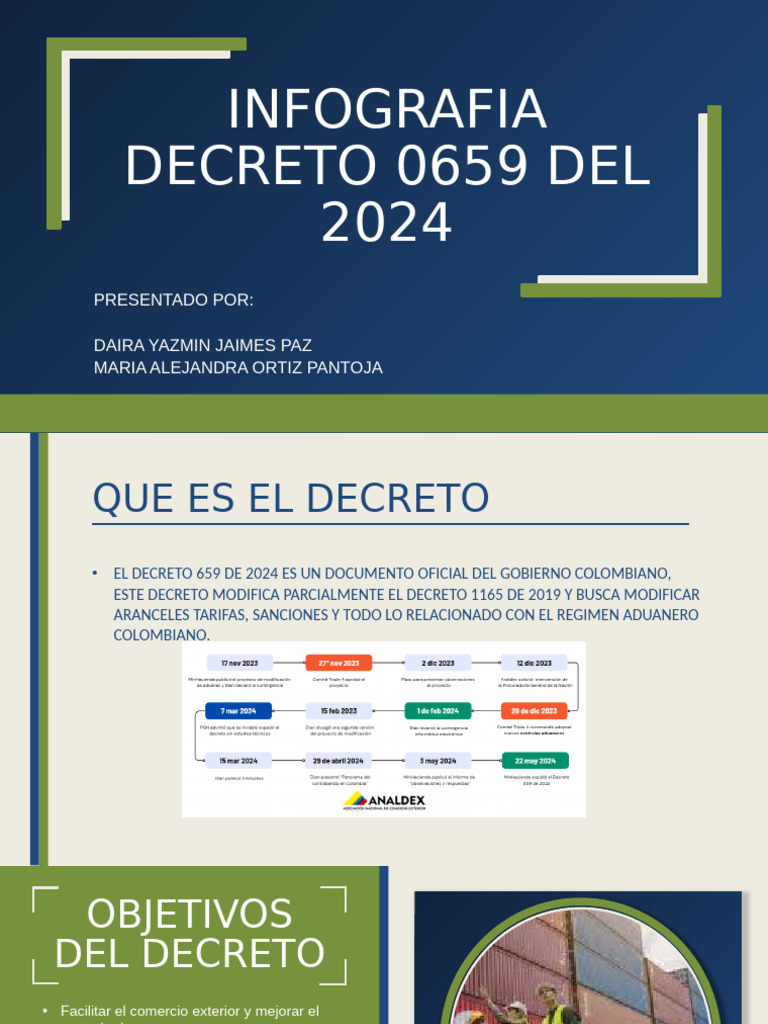 Decreto 0659 Del 2024 | PDF