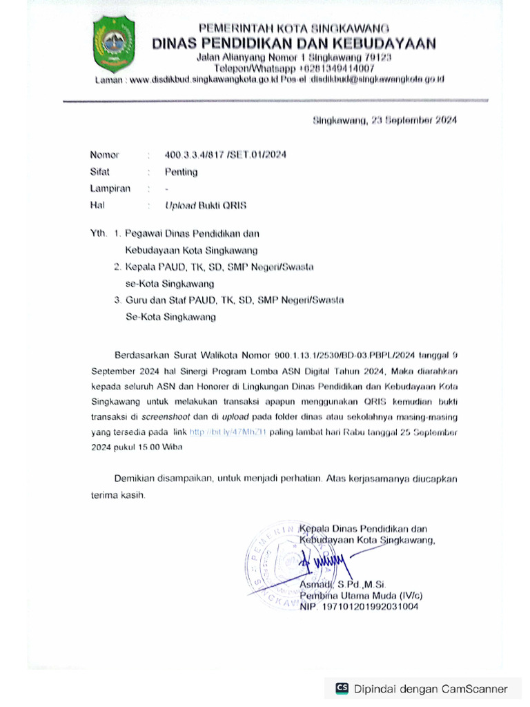 Upload Bukti Qris | PDF