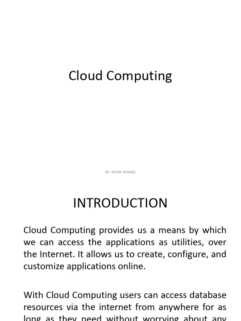 Unit 4 3 Cloud Computing Pdf