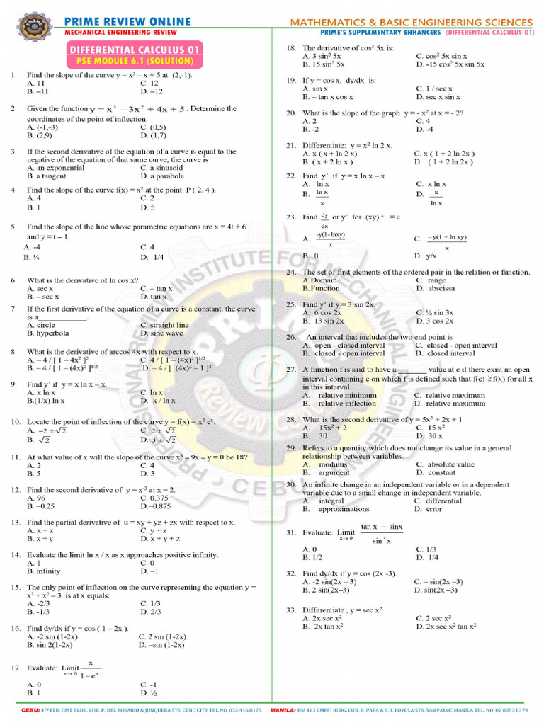 100 Items | PDF