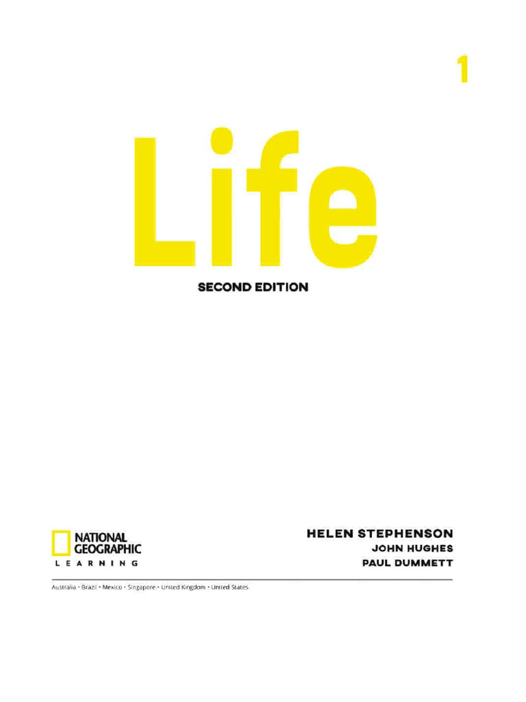 Life 1 Second Edition | PDF