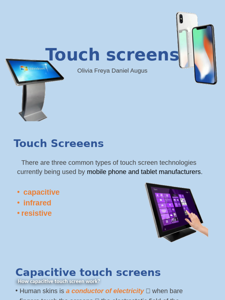 Touch Screens | PDF