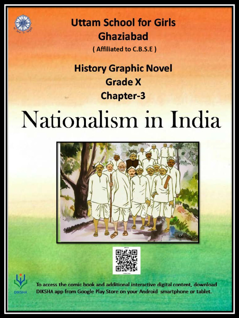 Class 10 History Comic Book Chapter Nationalism in India - 2 | PDF